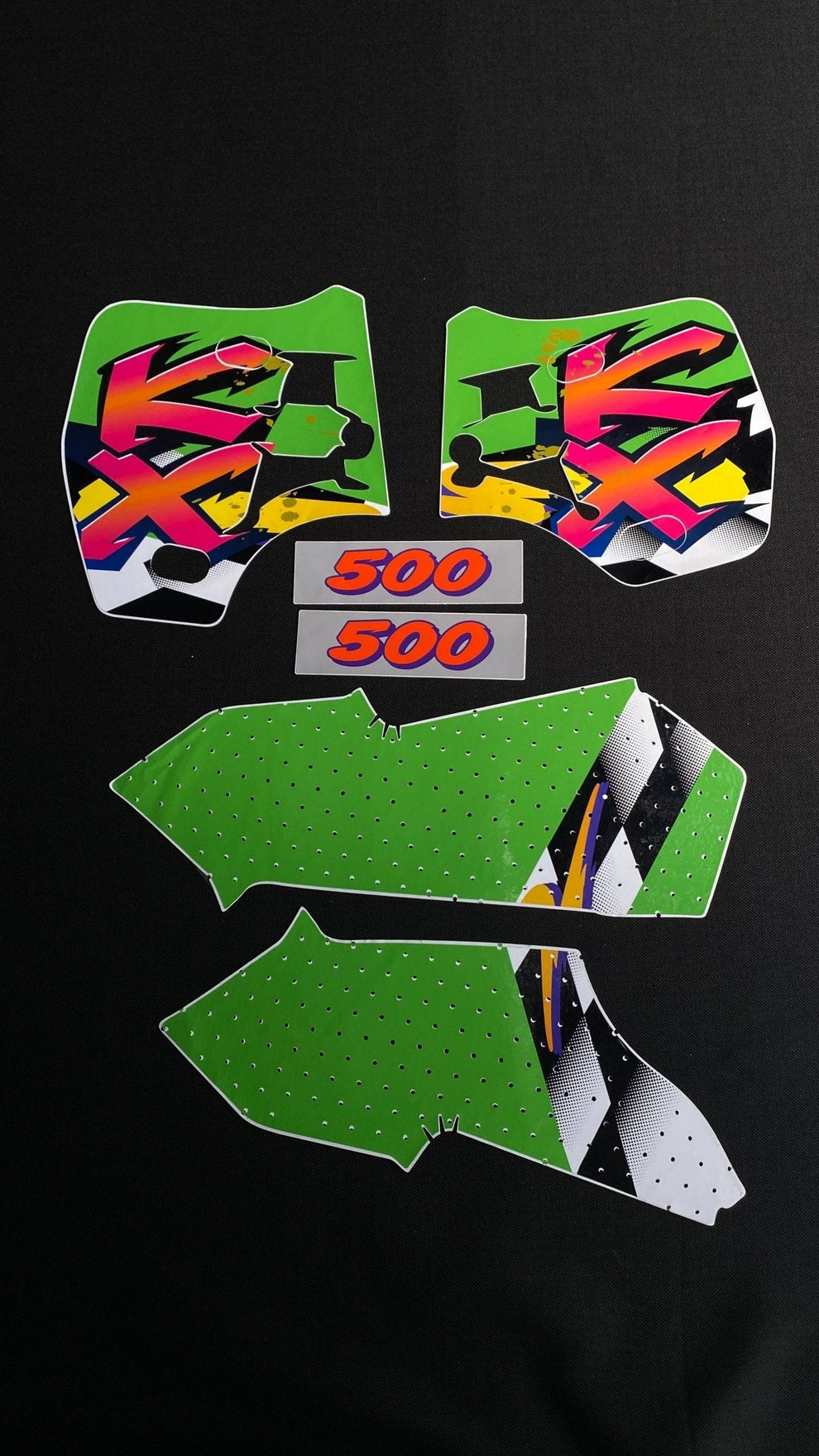 Kawasaki KX 500 1995 Replica Decals – Dare Vintage Decals
